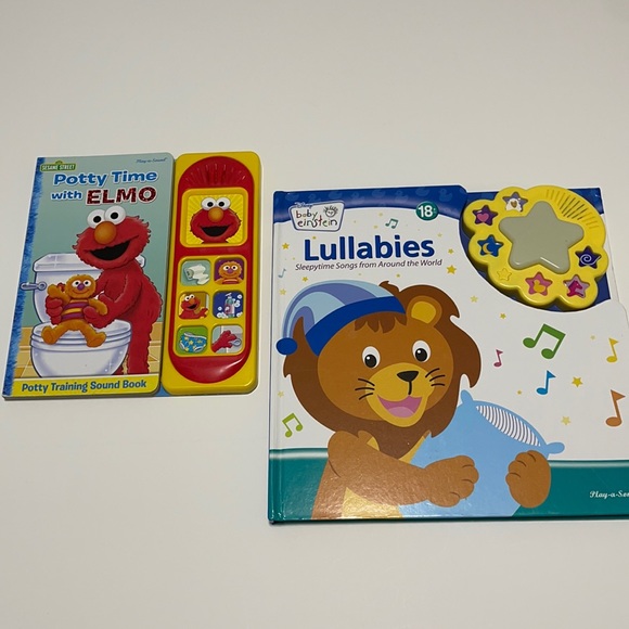 Other | Baby Einstein And Elmo Books | Poshmark